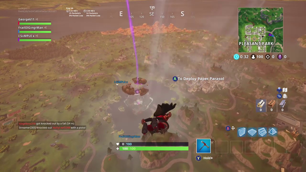 Fortnite Live event Cube exploding! 4.11.2018 - YouTube