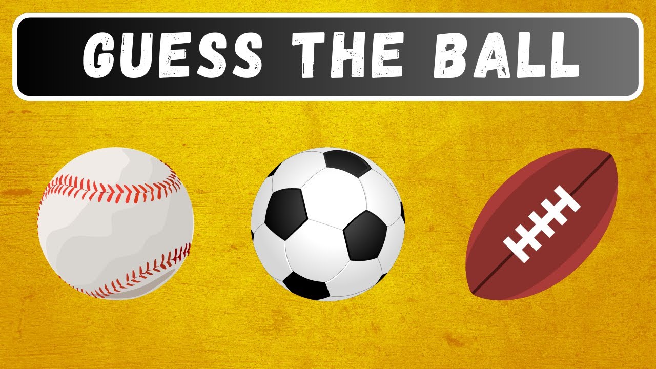 Guess the SPORTS BALLS Quiz | 20 Balls from the World of Sport - YouTube
