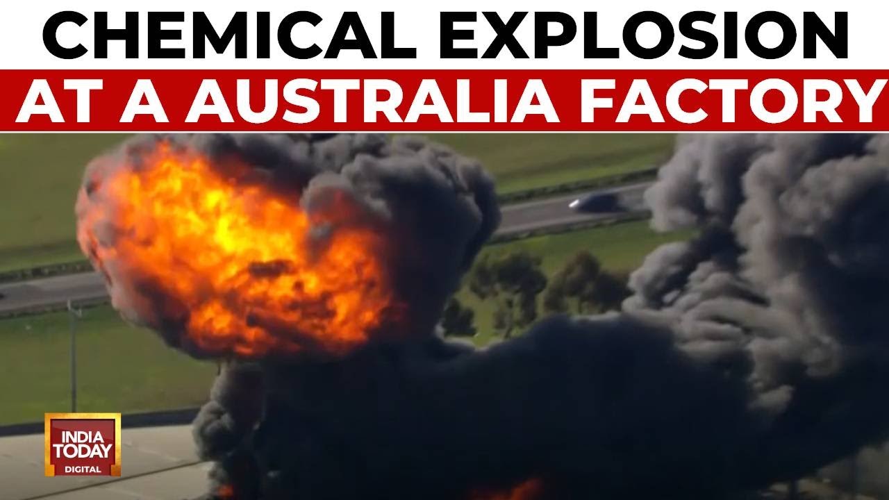 Australia Factory Fire: Chemical Explosion Sparks Large Fire At A ...
