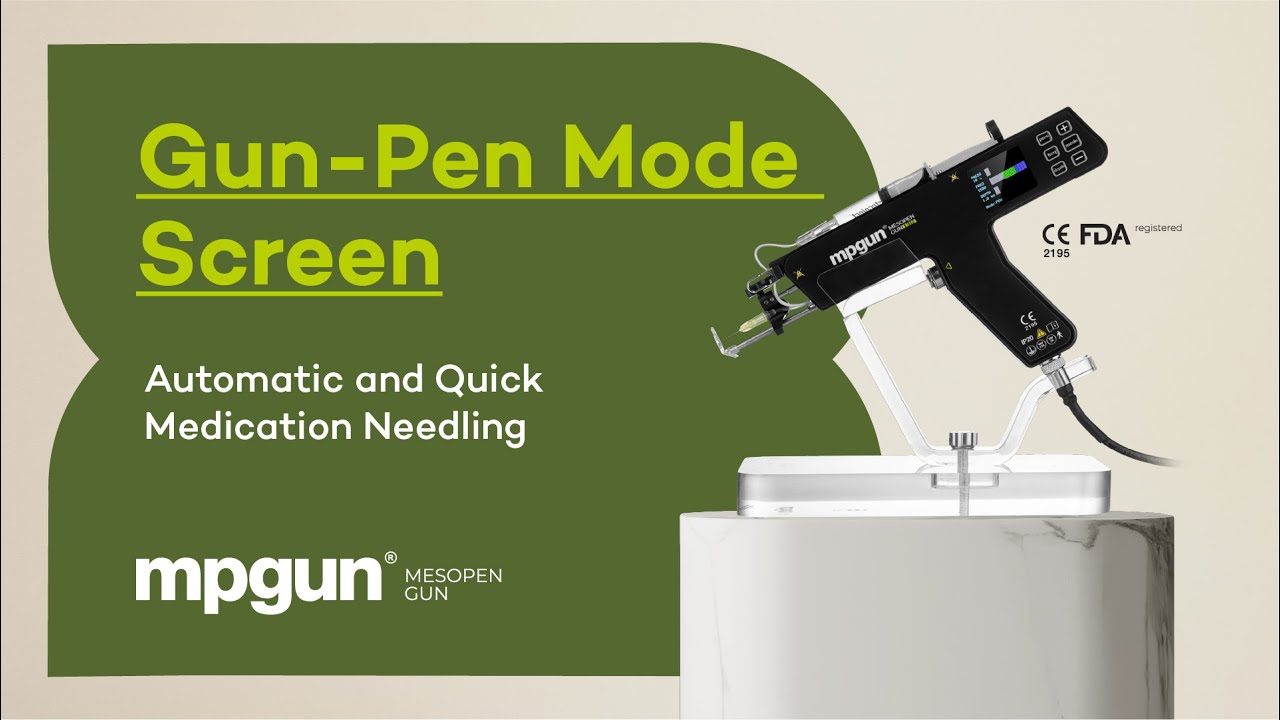 Gun-Pen Mode Screen / Automatic and Quick Medication Needling - YouTube