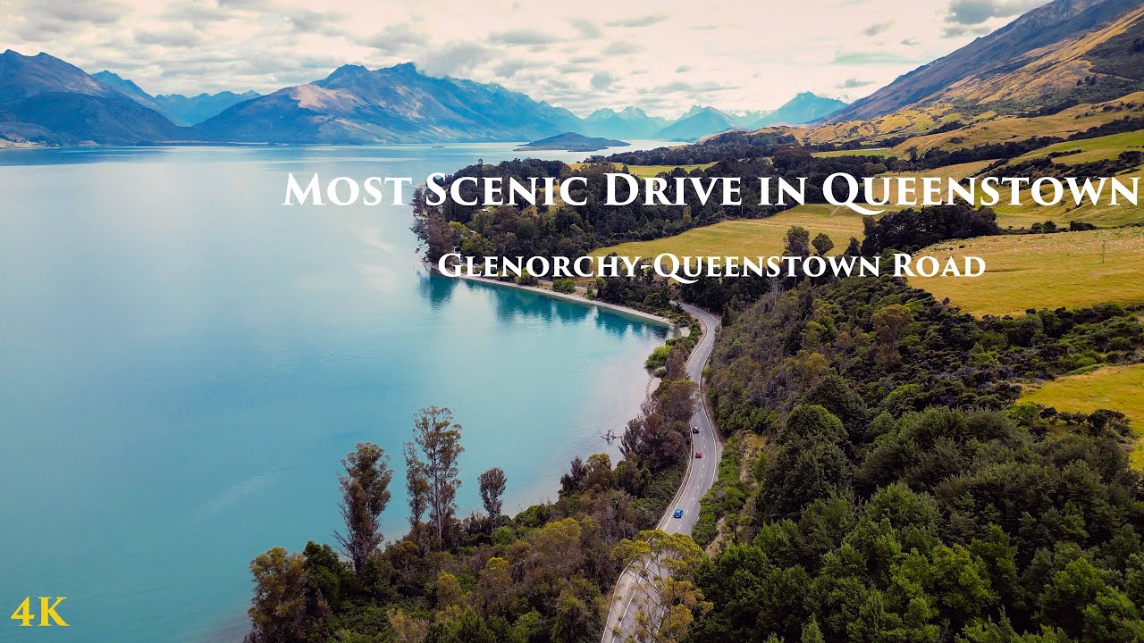 Glenorchy Queenstown Road From The Air 4K 2024 The Most Scenic Drive glenorchy-queenstown-road-from-the-air-4k-2024-the-most-scenic-drive