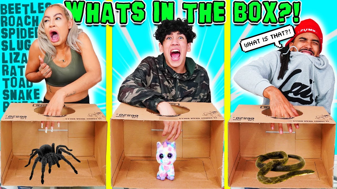 WHAT THE FREAK IS THAT?! *CREEPY* MYSTERY BOX CHALLENGE!! - YouTube