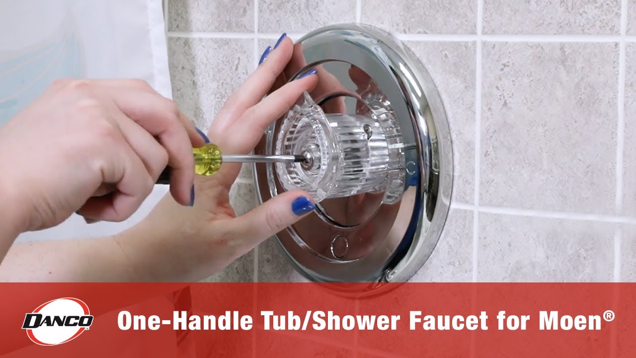 Multi-Fit Teardrop Faucet Handle for Moen in Clear Acrylic - YouTube