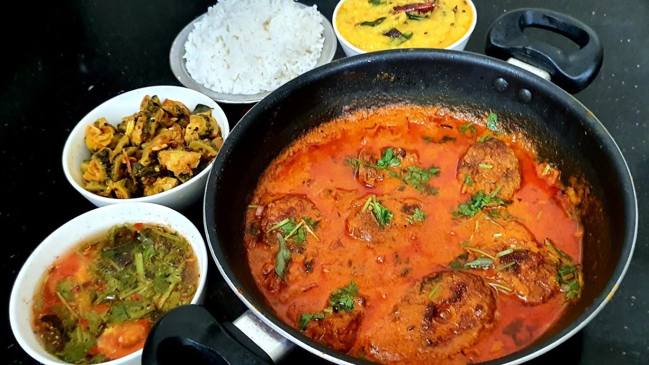Lunch Combo Tamil / Malabar Fish Curry in Tamil / Bitter gourd roast ...