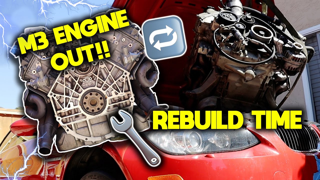 $5000 E9X M3 Engine Removal! | BMW E93 M3 | Part 2 - YouTube