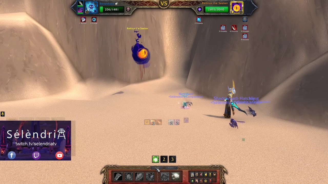 Wow Battlepet - Defeat Retinus the Seeker (and 99% of 8.3 pets) - YouTube