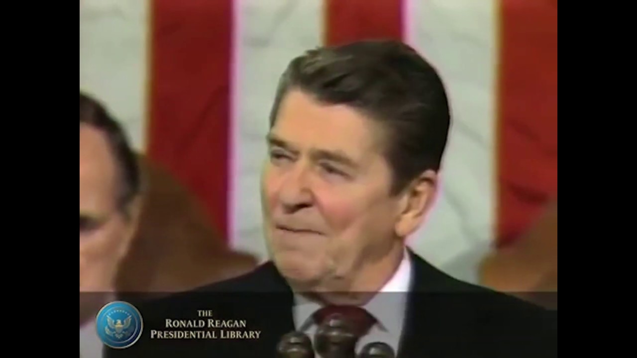 President Reagan directs NASA to build space station in 1984 State of ...