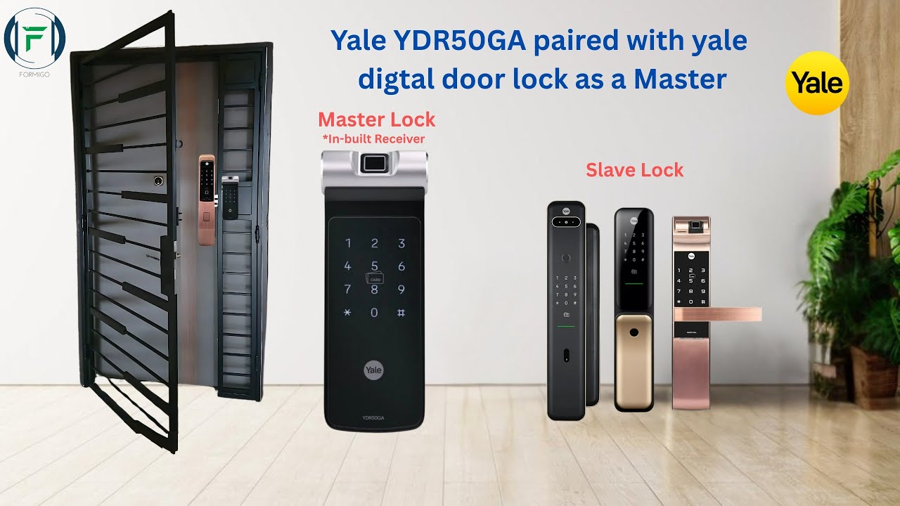 YDR50GA Paired with Yale digital door as Master Lock | Yale | Formigo ...