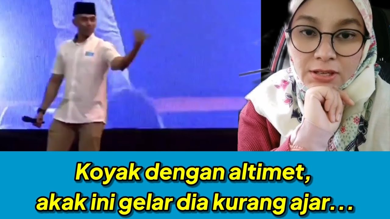 Kurang Ajar Ye Altimet! Akak Ini Koyak Dengan Lagu Sakau³ Altimet Terus ...