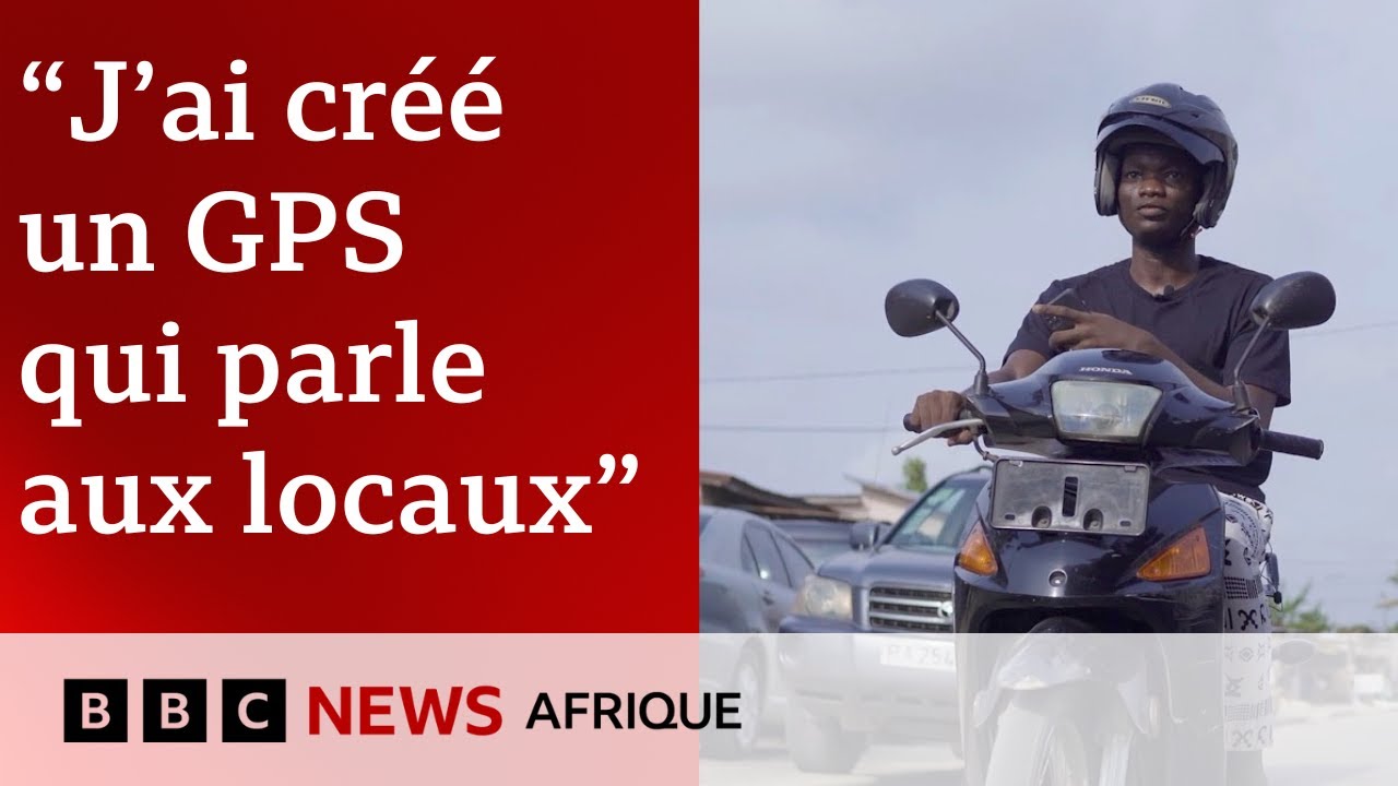 Un GPS qui vous guide à l'africaine, découvrez la trouvaille de Hamid Kpetre - YouTube