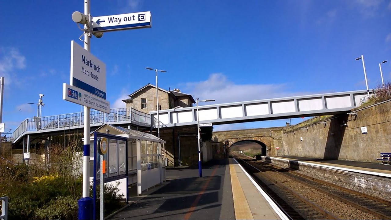 Markinch Train Station - YouTube