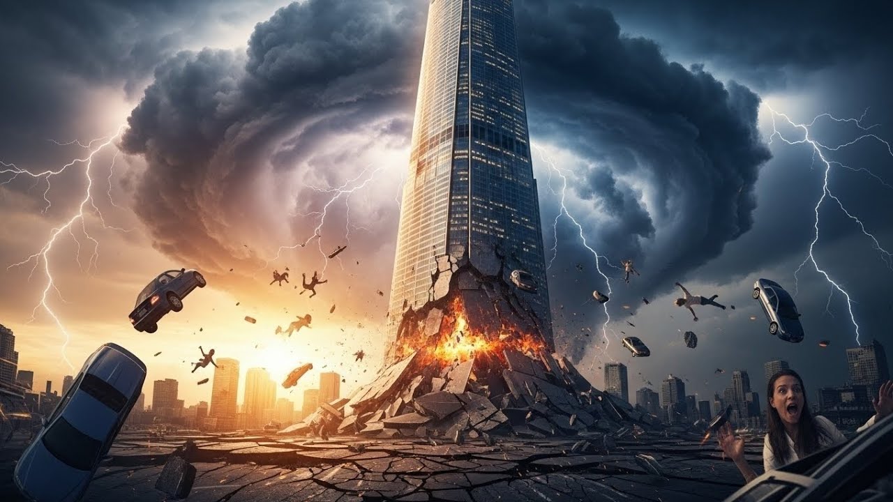 City Under Gravity Shift | When Gravity Breaks and Skyscrapers Rise ...