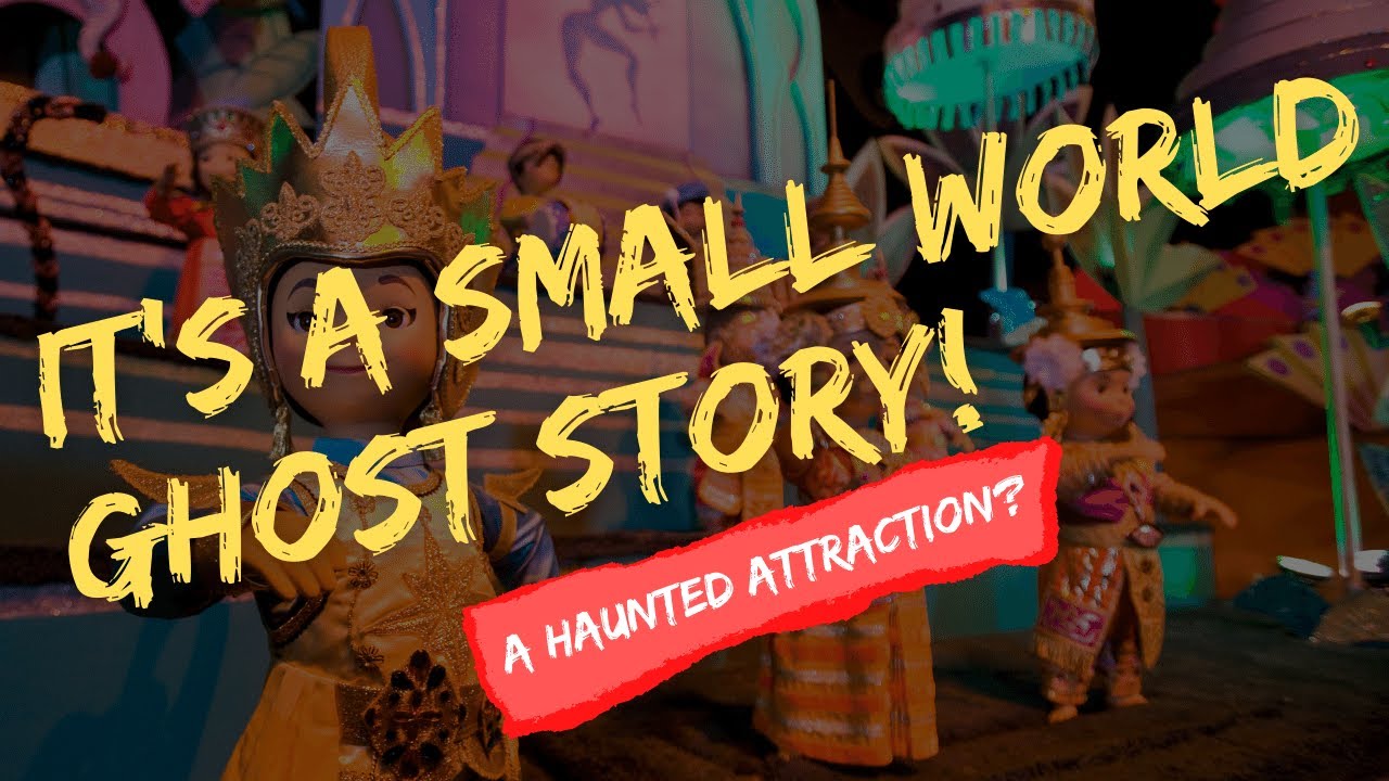 Why it's a small world Is Haunted According to Ridley Pearson - YouTube