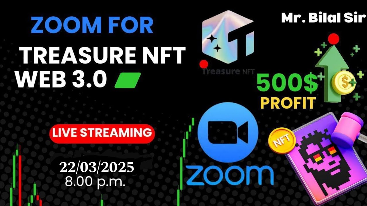 Treasure NFT Zoom meeting live | Team Ninja Treasure NFT Zoom ...