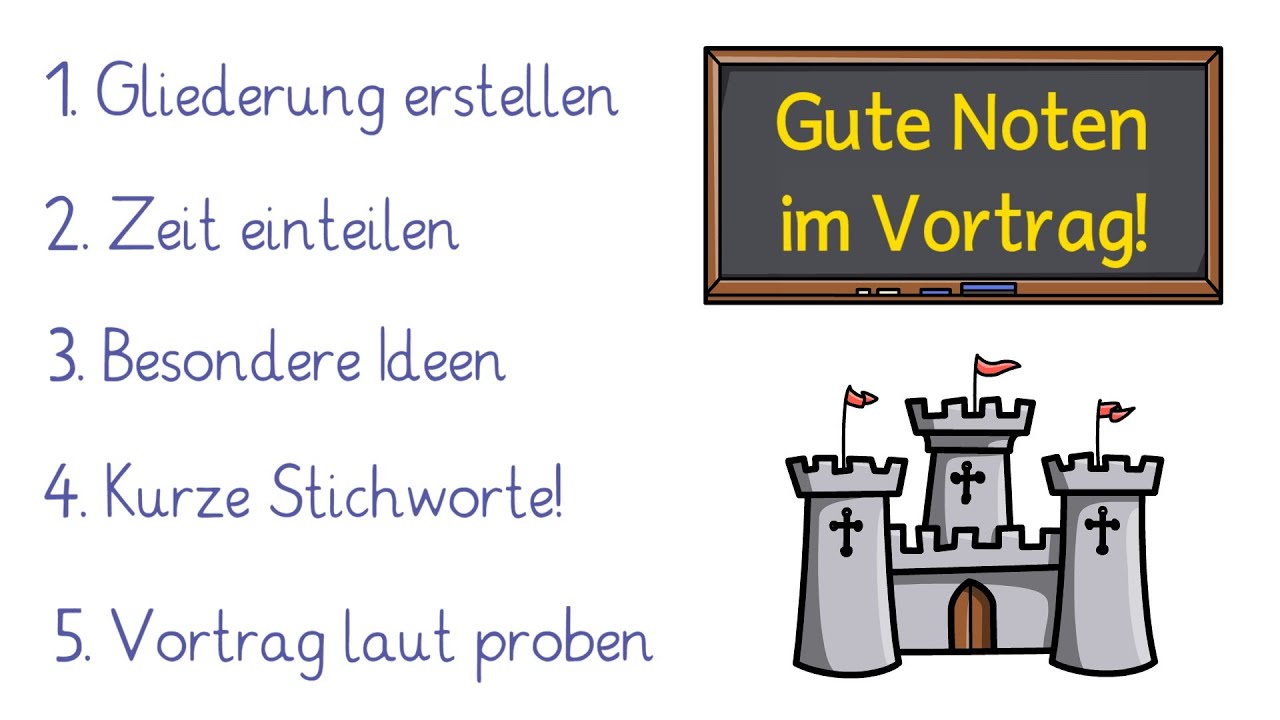 Vorträge vorbereiten und halten - Tipps und Tricks für eine gute Note ...