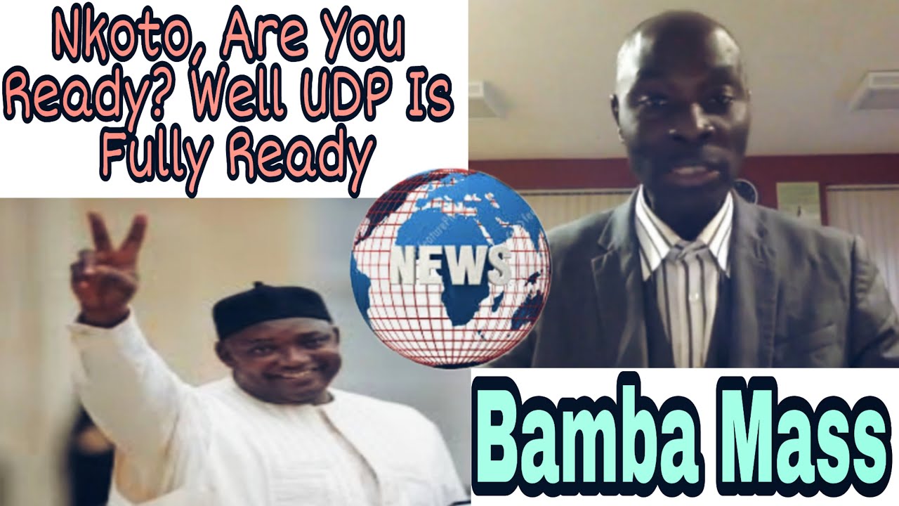 Bamba Mass: Dialogue With The President.. Nkoto, Are You Ready? Well ...