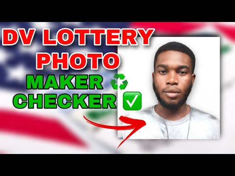 Make DV Lottery Photo with your Phone | DV Lottery Photo checker - YouTube