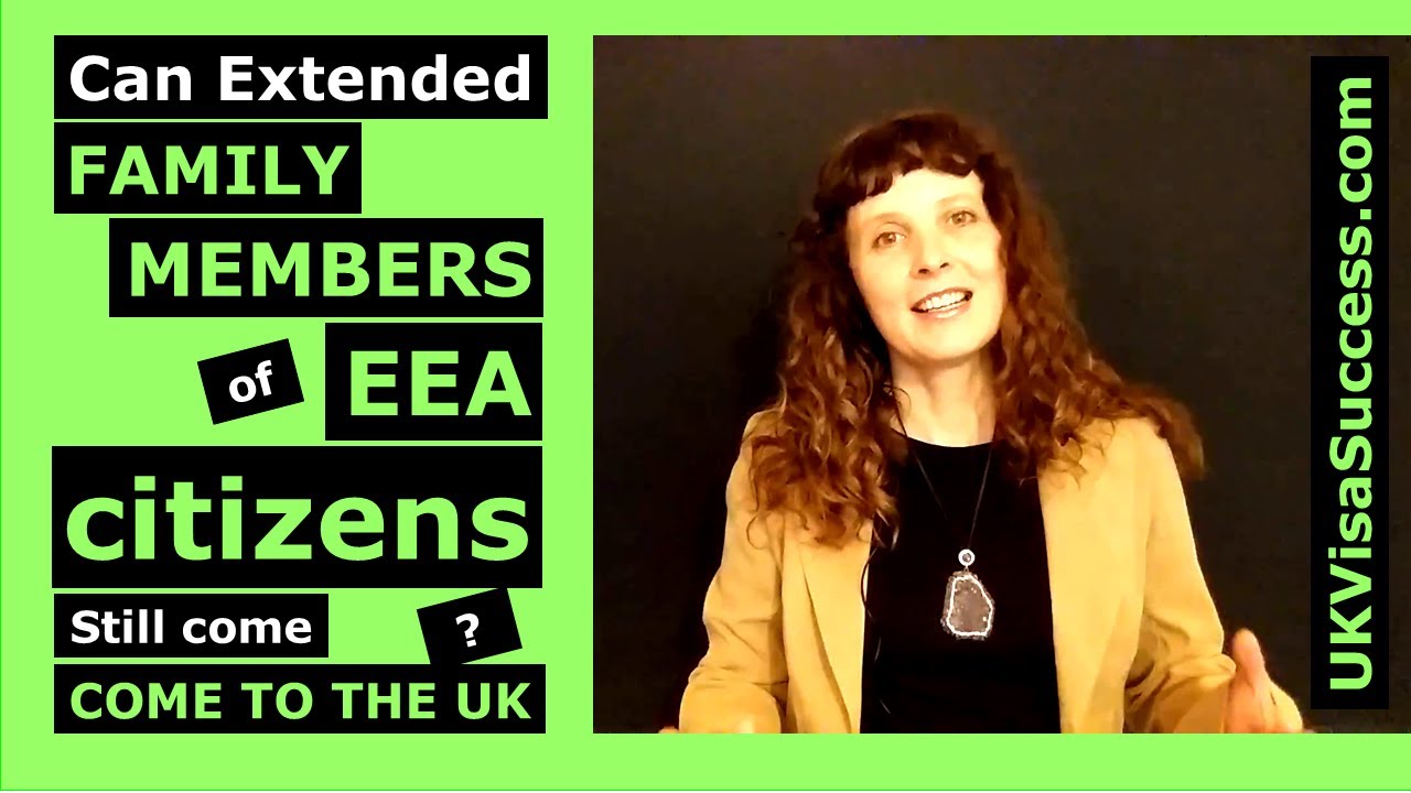 Can Extended Family Members of EEA Citizens Still Come to the UK? - YouTube