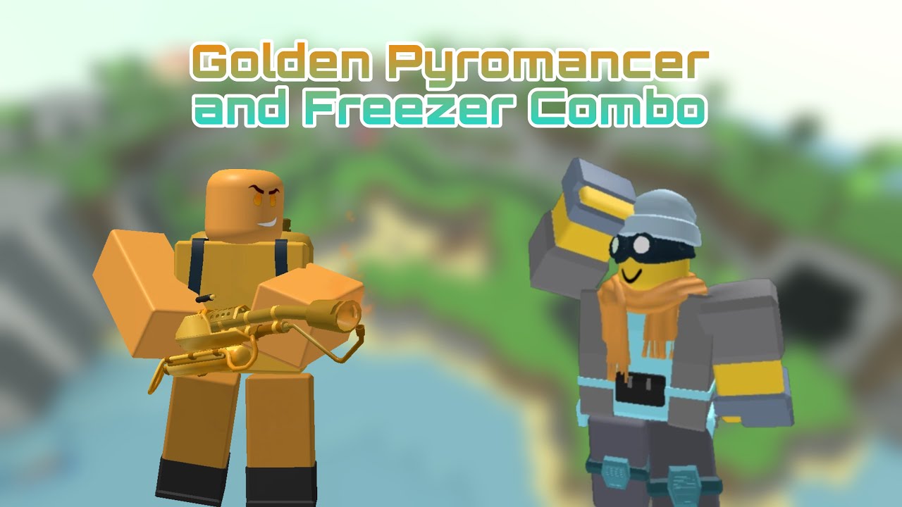 HOW FAST CAN I WIN WITH THE GOLDEN PYROMANCER AND FREEZER?! | Tower ...