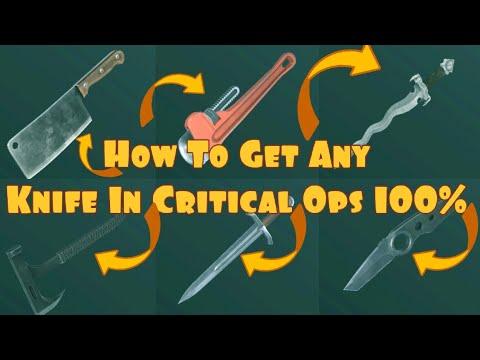 How To Get Any Knife In Critical Ops 🔪 🪓 🗡 - YouTube