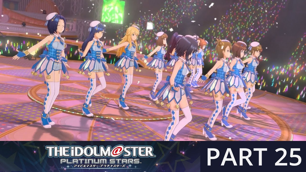Idolmaster Platinum Stars Part 25: All Star Live Encore [Happy!] - YouTube