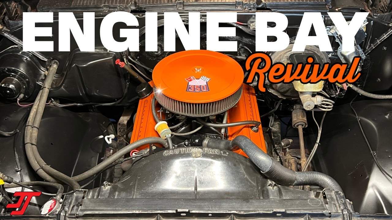 Clean Squarebody Engine Bay | Re-Wiring EVERYTHING - YouTube