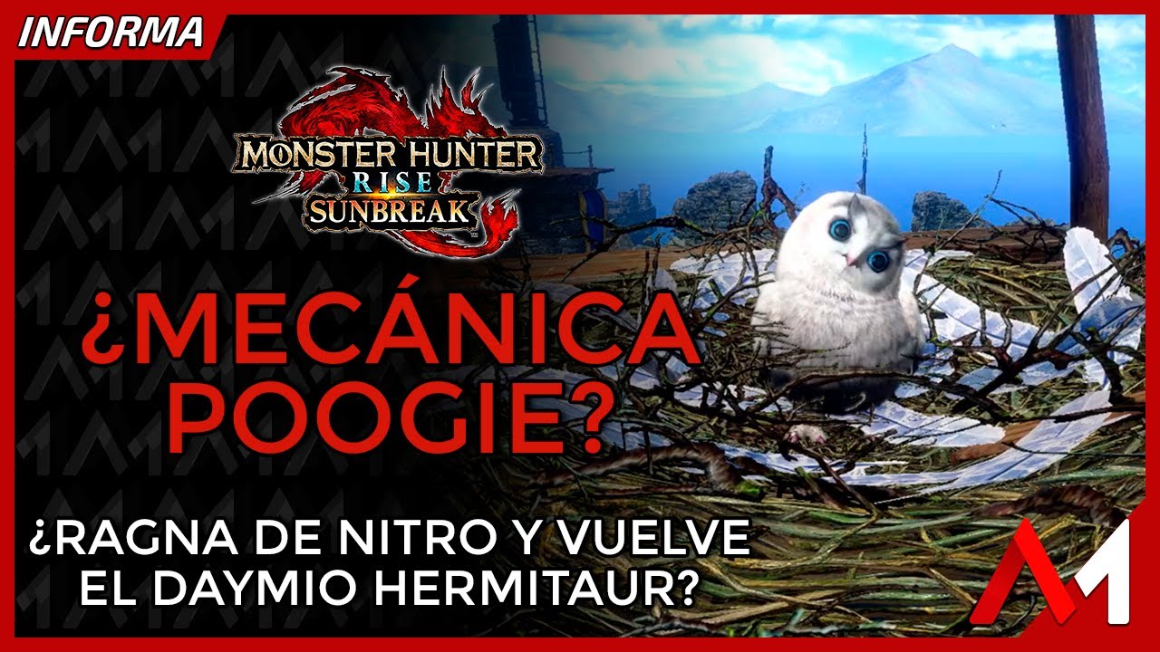 Nuevo ¿Poogie? / ¿Ragna de Nitro? / ¿Daymio Hermitaur? | MH Rise ...