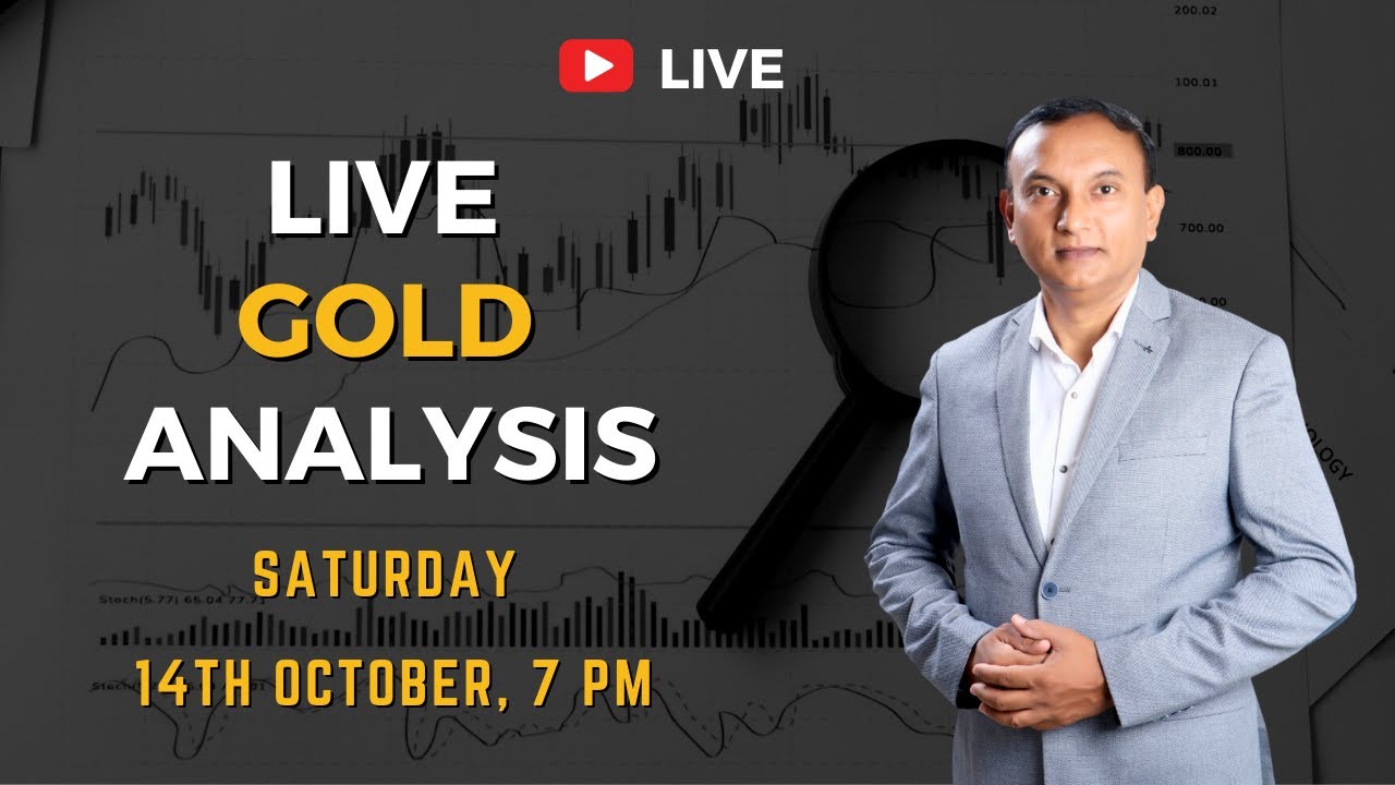 Live Gold Analysis - 14th October 2023 | TRADE WITH AK | #livestream # ...