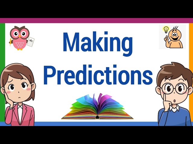 Making Predictions Clip Art