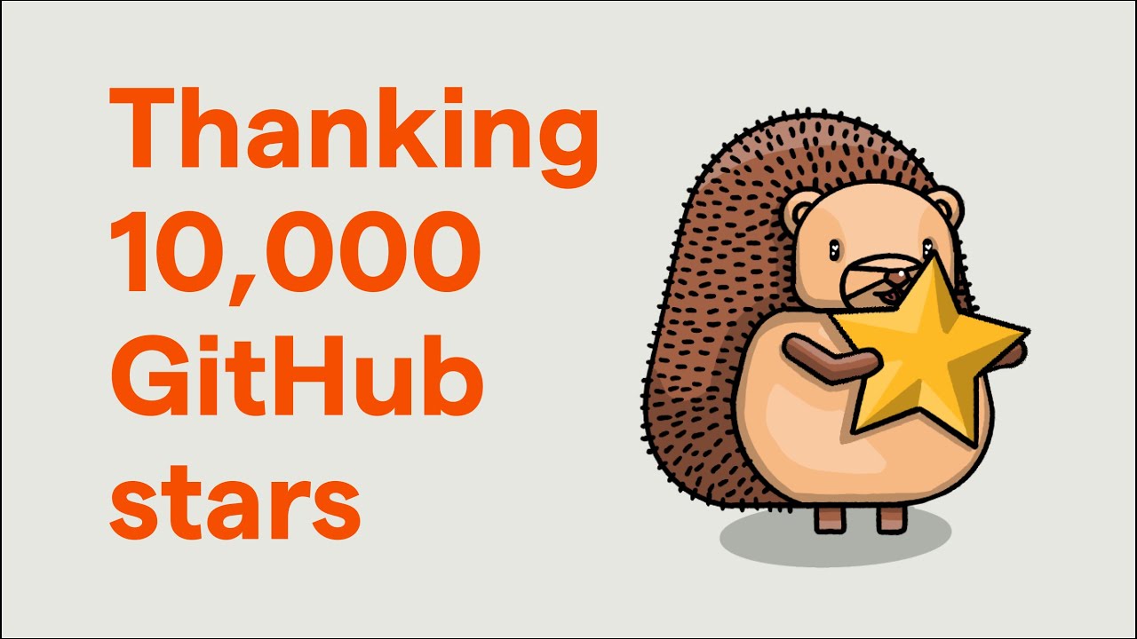 Thanking every one of our 10,000 GitHub stars (individually) - YouTube