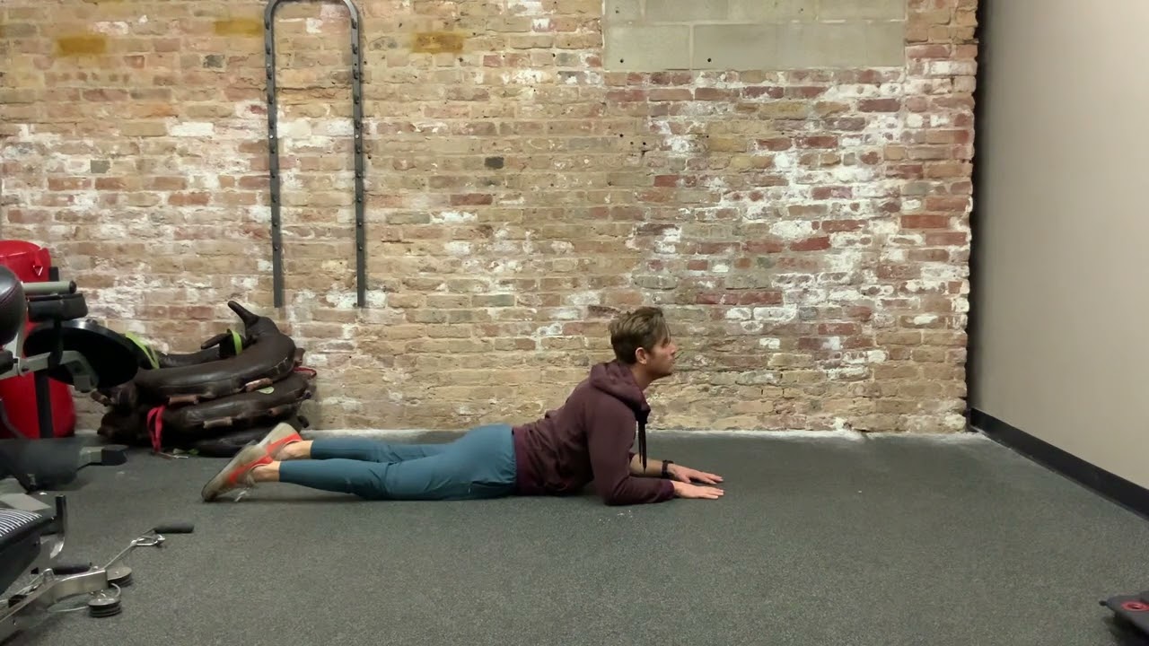 Prone Position Head Nods + Rotations - YouTube