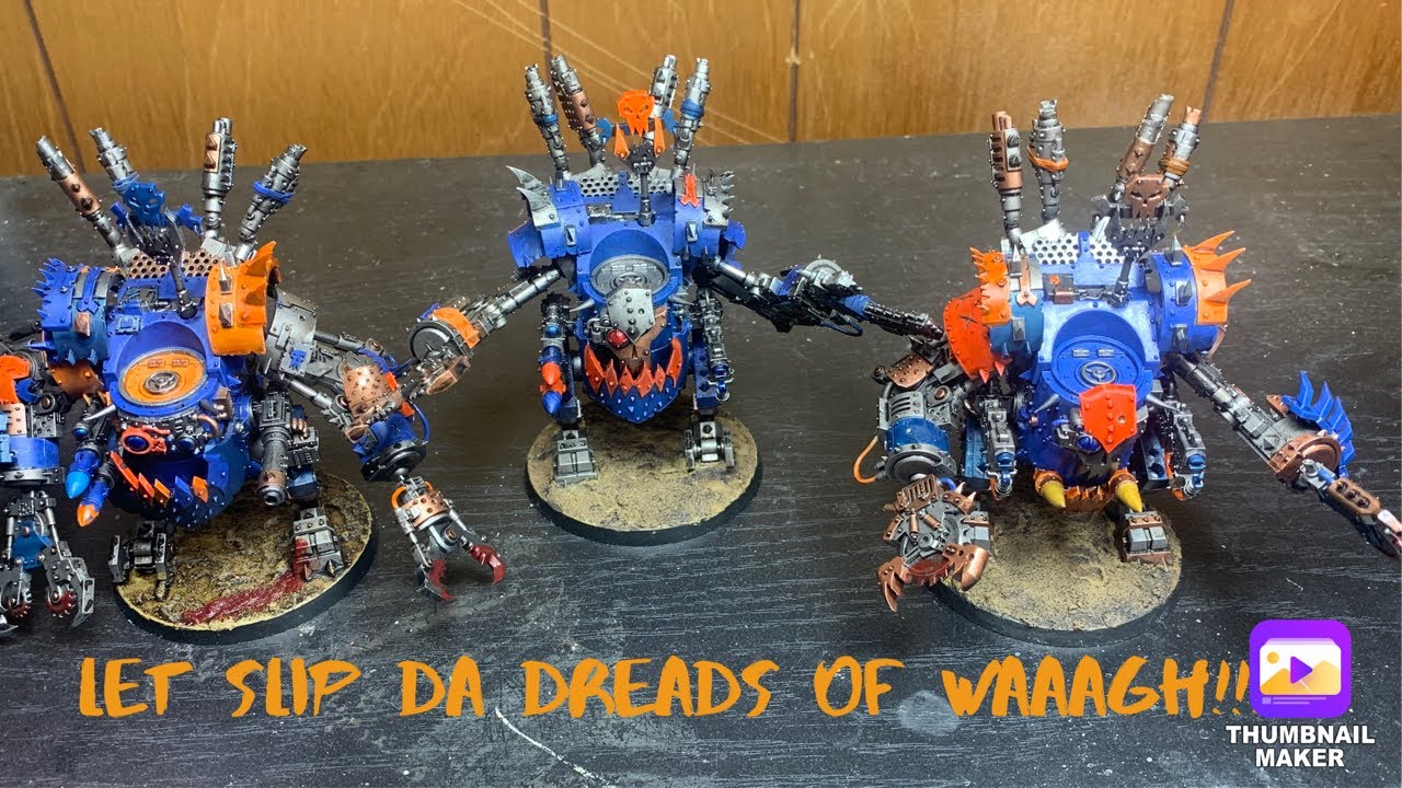 Da Gitmanz Dread Mob! Let Slip Da Dreads of WAAAGH! Dread Mob Showcase ...