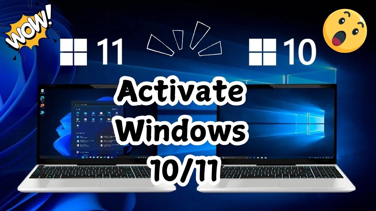 How to Activate Windows 10/11 With License Key - YouTube