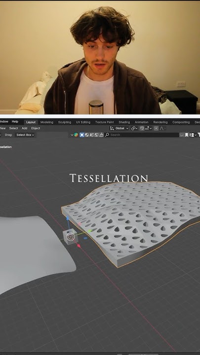 Tissue Modifier Blender Tutorial #blender3d - YouTube