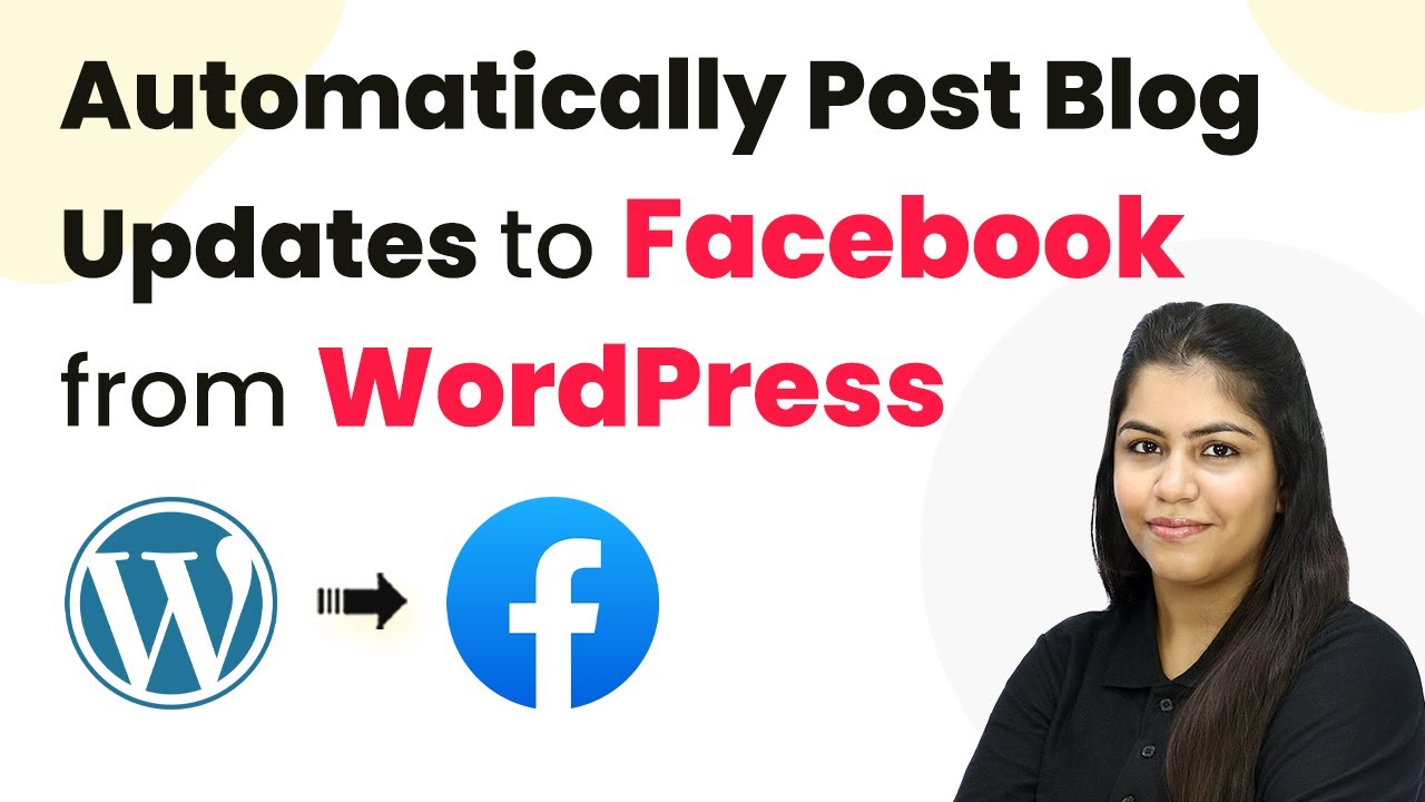 How to Automatically Post Blog Updates to Facebook from WordPress - YouTube