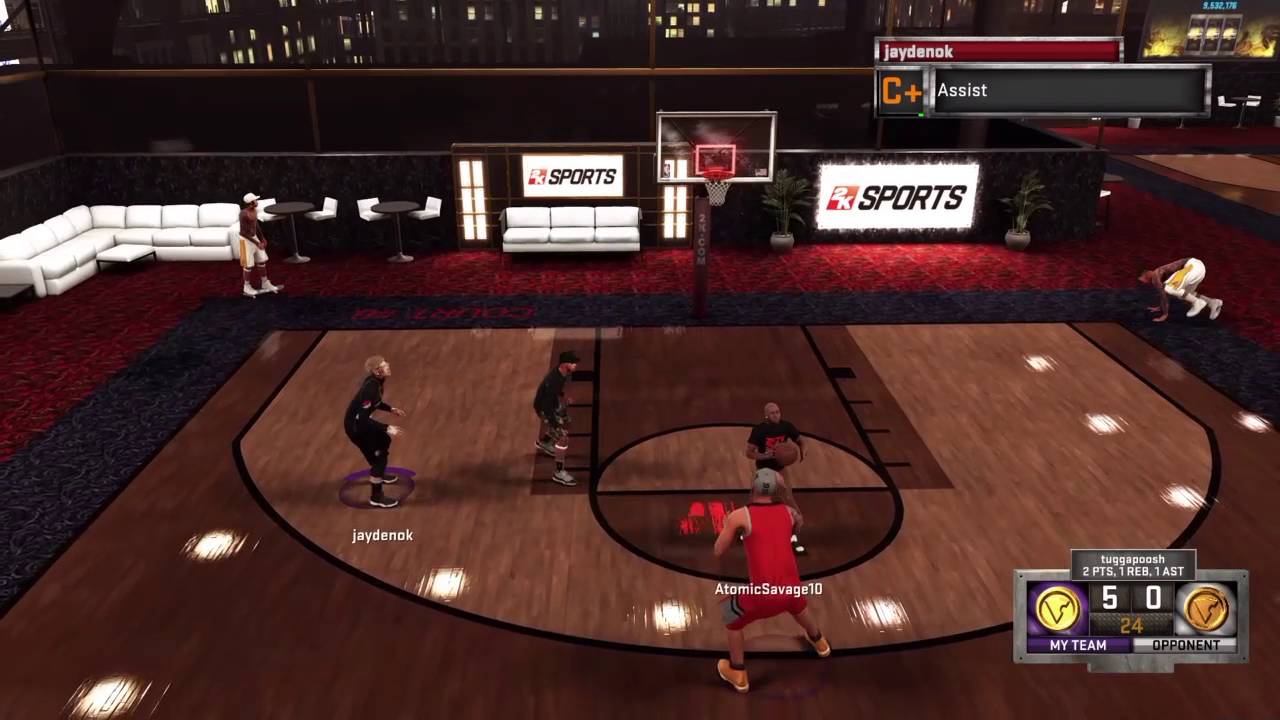 Nba 2k16 Destroying 2 legend 5s Gutta man poppa stage gameplay - YouTube