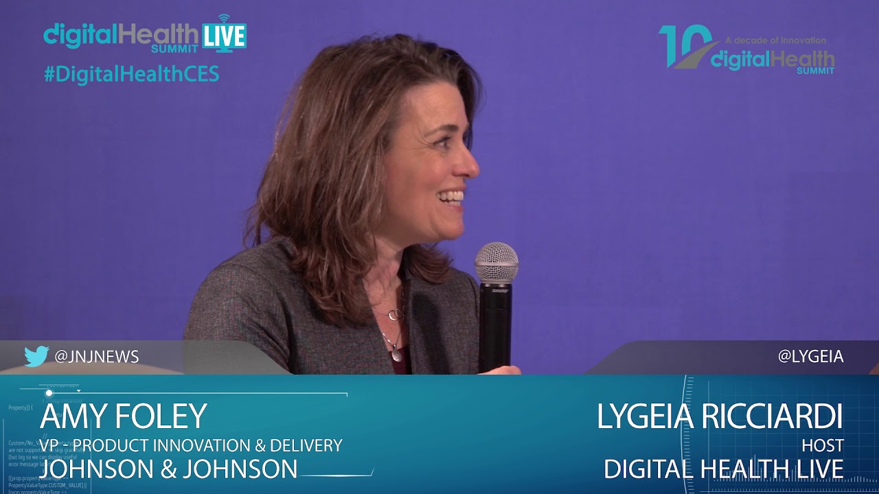 Interview Amy Foley/Johnson & Johnson - CES2019 - Digital Health Live ...