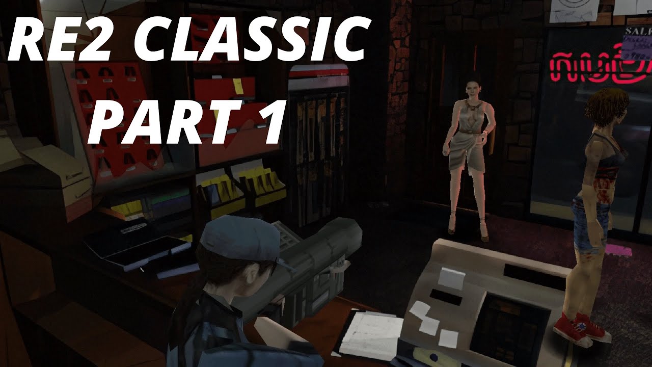 RE2 Classic just released on PS5....but let's play as Excella instead ...