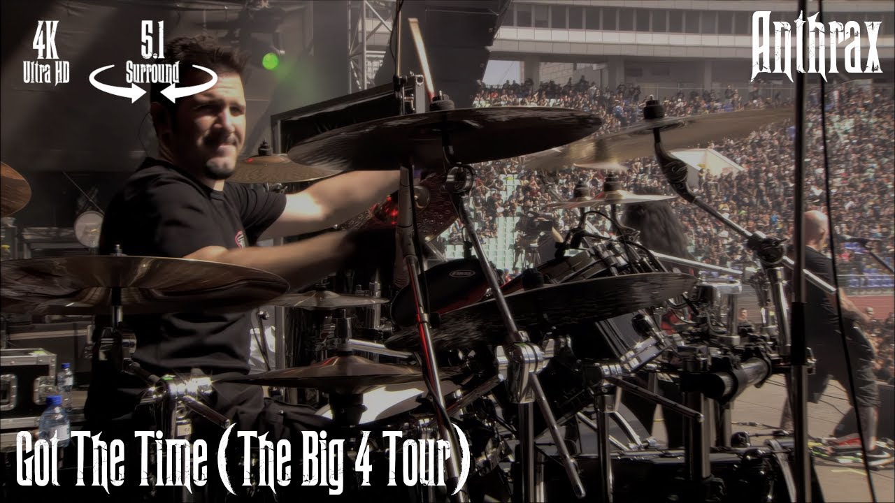 Anthrax - Got The Time (The Big 4 Tour) [5.1 Surround / 4K Remastered ...