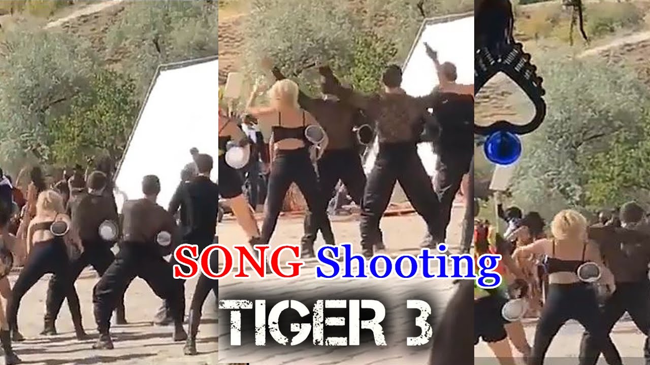 Tiger 3 Song Shooting I Salman Khan I Katrina Kaif I New Video Viral ...