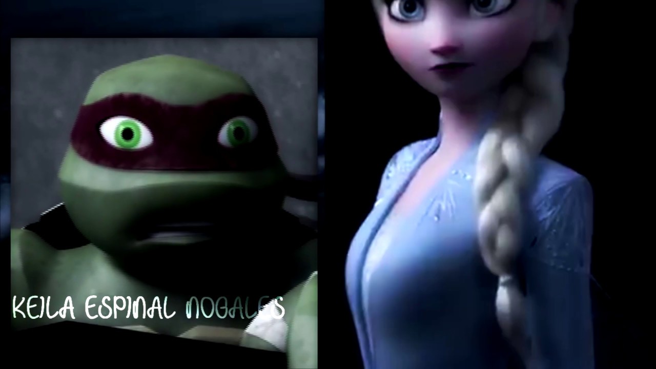 TMNT 2012 Raphael/FROZEN Elsa/ SO BAD// - YouTube