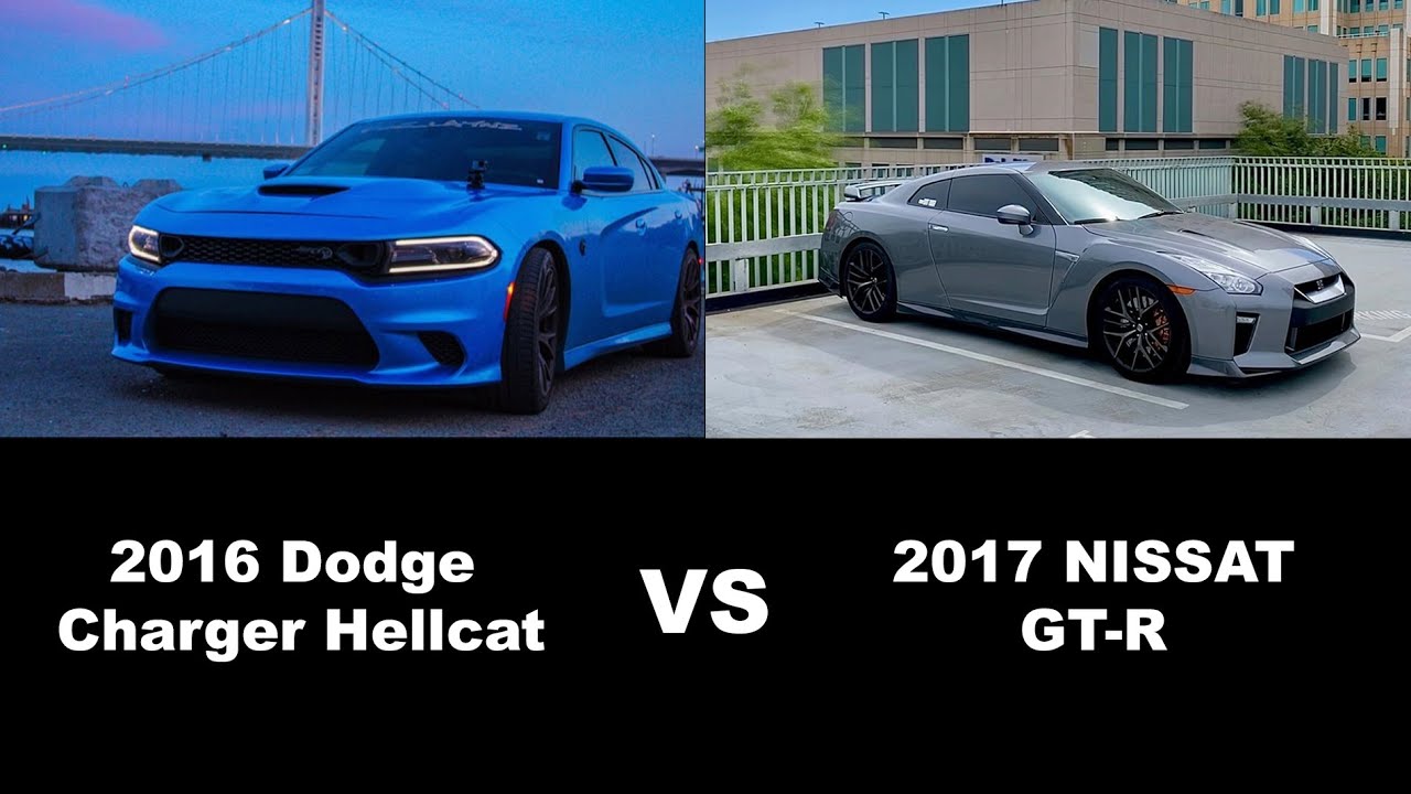 GTR VS HELLCAT - YouTube