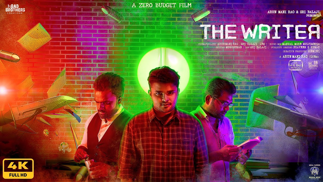 THE WRITER SHORT FILM 2020 | 4K | A ARUNMANIRAO CINEMA | With English ...