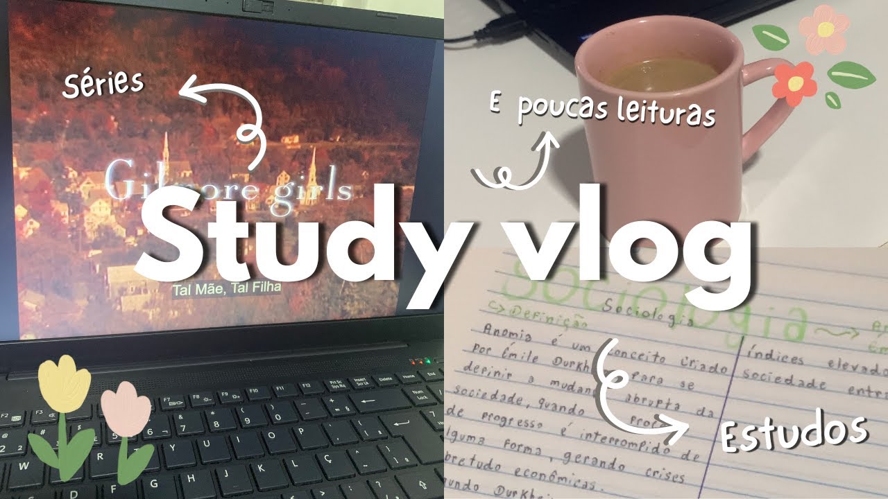 Study Vlog 📓 Um dia de estudos, assintindo série e poucas leituras - YouTube