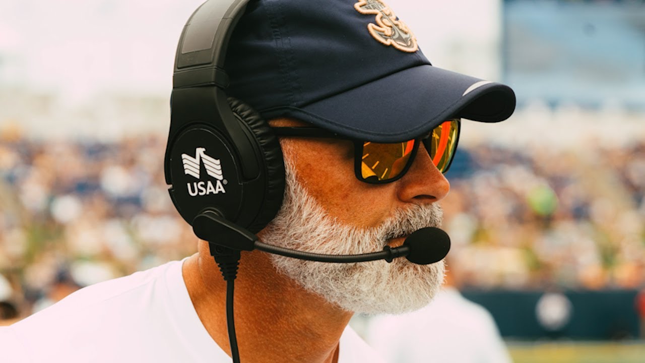 Navy Football Head Coach Brian Newberry News Conference (Temple Week ...