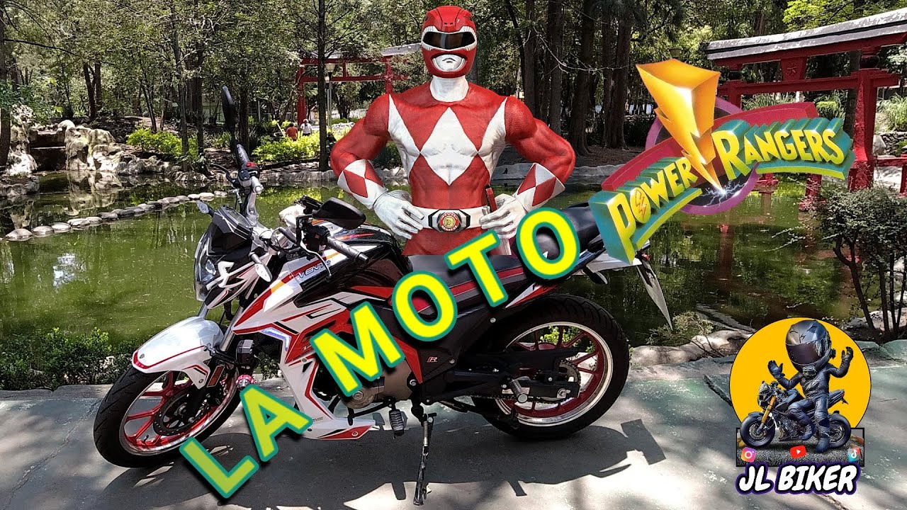 La Moto de los POWER RANGERS 😎🤖🤖En este vídeo hare la revisión total de ...