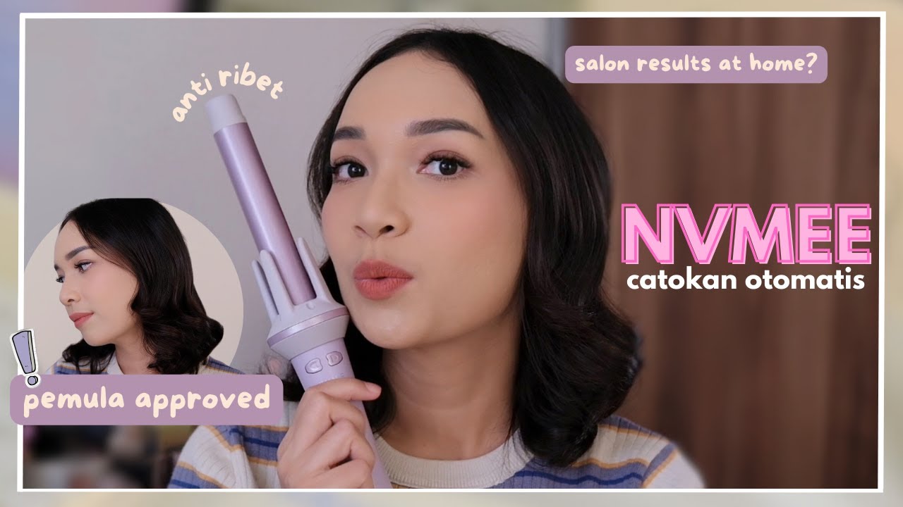 CATOK RAMBUT PENDEK ALA SALON | NVMEE LIBRA CATOK OTOMATIS ANTI GAGAL ...