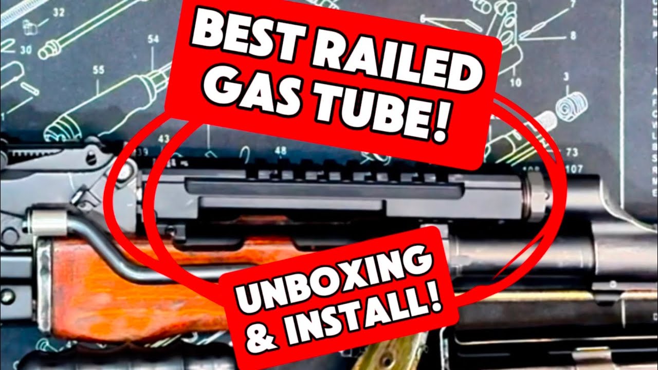 Midwest Industries Railed Gas Tube! Install & Overview! - YouTube