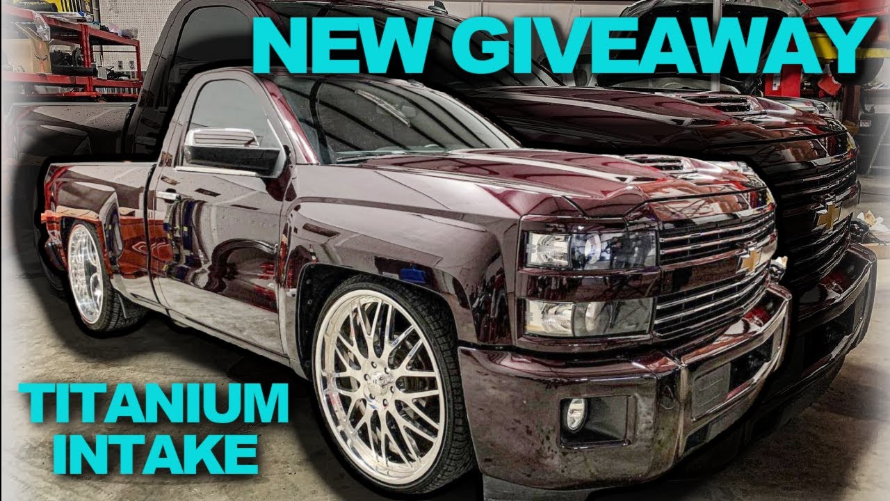 Custom TITANIUM INTAKE On 2015 Silverado 5.3 MORE POWER - YouTube