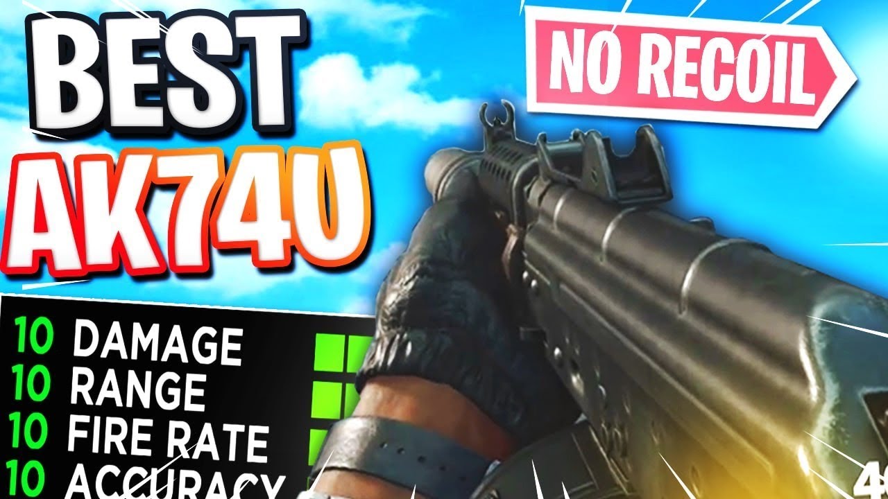 POST MP5 NERF || AK74u IS THE MOST DOMINANT GUN IN COLD WAR || BLACK ...